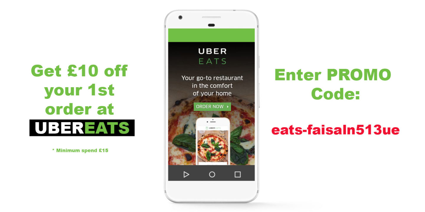 Uber Eats - Get £10 FREE using promo code: eats-avafwjxmu6